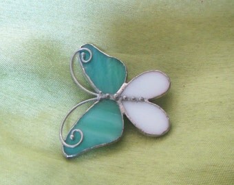 Stained glass brooch | Etsy