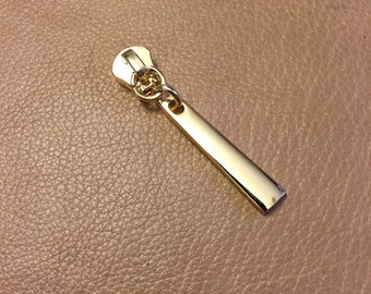 Leather zipper pull | Etsy