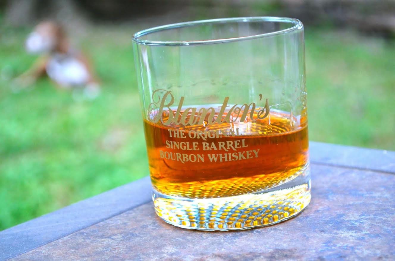 Blantons Bourbon Old Fashioned Glass