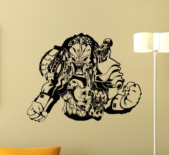Predator Decal Superhero Vinyl Sticker Comics Alien by CrazyDecals