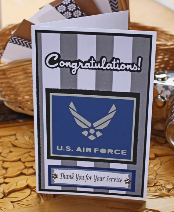 Air Force Retirement Card Template