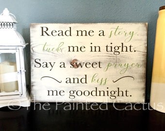 Read me a story sign | Etsy