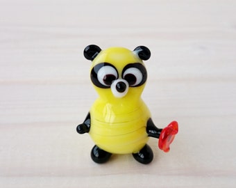 Handmade Glass Miniature. Collectible Figurine. by MiniGlassStudio