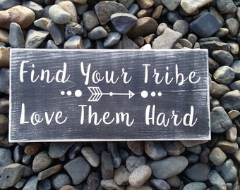 Your tribe sign | Etsy
