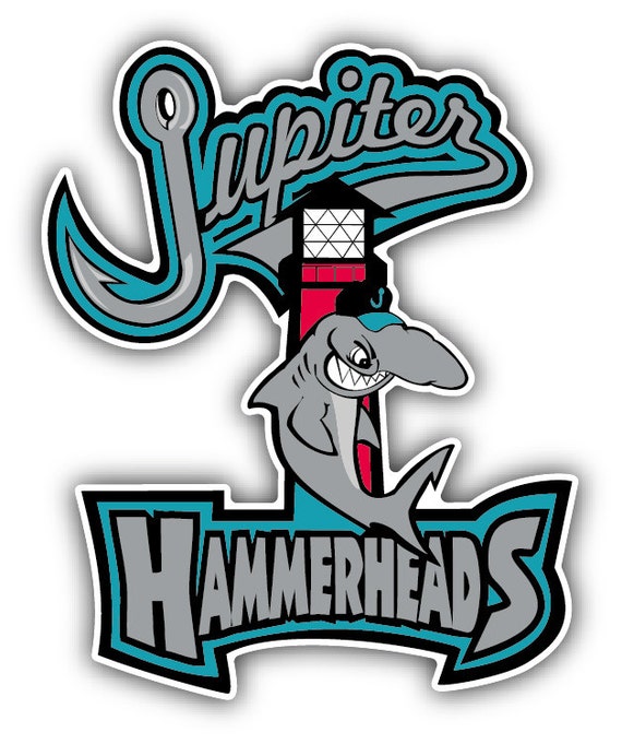 Jupiter Hammerheads MiLB Baseball Combo Logo Car by slonotop