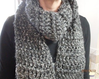 Hand crochet scarf | Etsy