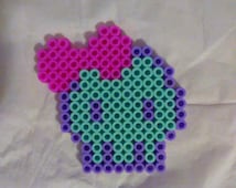 Unique pastel perler beads related items | Etsy