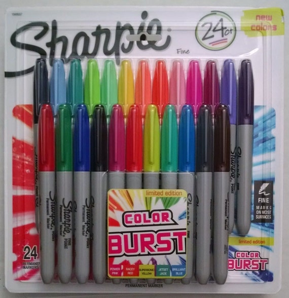 Sharpie Color Burst Permanent Markers Fine Point by 101cellphone