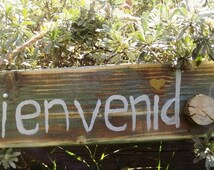 Popular items for spanish welcome sign on Etsy