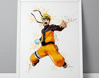 Naruto art | Etsy