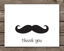 Articles uniques correspondant à moustache card | Etsy