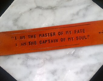 Invictus poem | Etsy