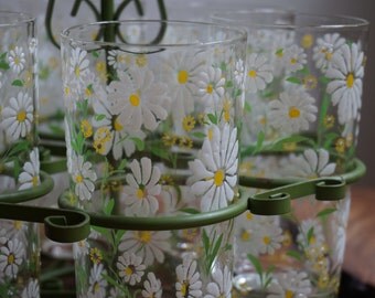 Unique daisy glasses related items | Etsy