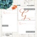 complete personalized stationery set CURSIVE INITIAL by naomilynn