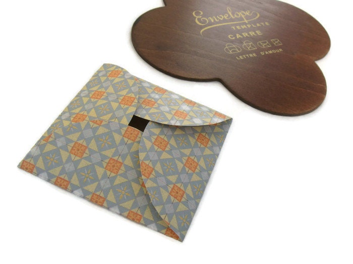 Petal Wooden Envelope Template