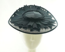 Unique straw saucer hat related items | Etsy