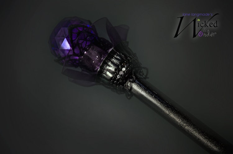 Maleficent Scepter Maleficent Magic wand by wickedandwonder