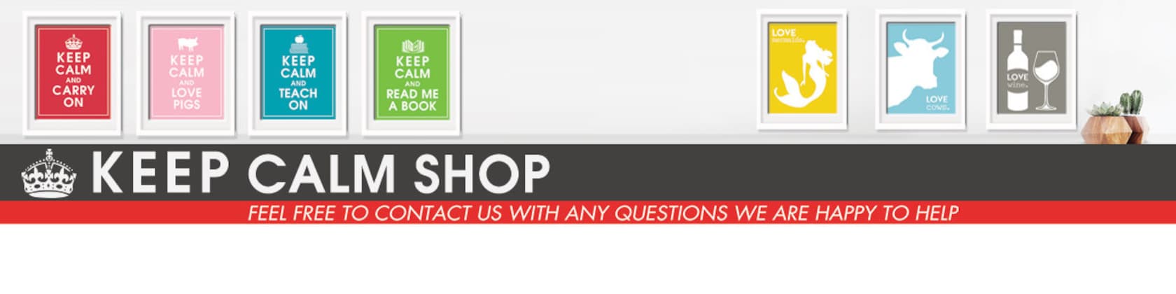 KEEP CALM AND CARRY ON Prints Gifts by KeepCalmShop on Etsy