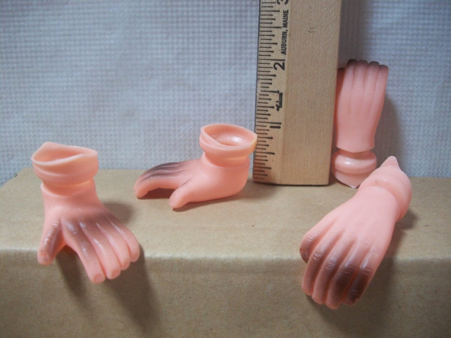 Monkey Plastic Doll or Puppet Head Limbs