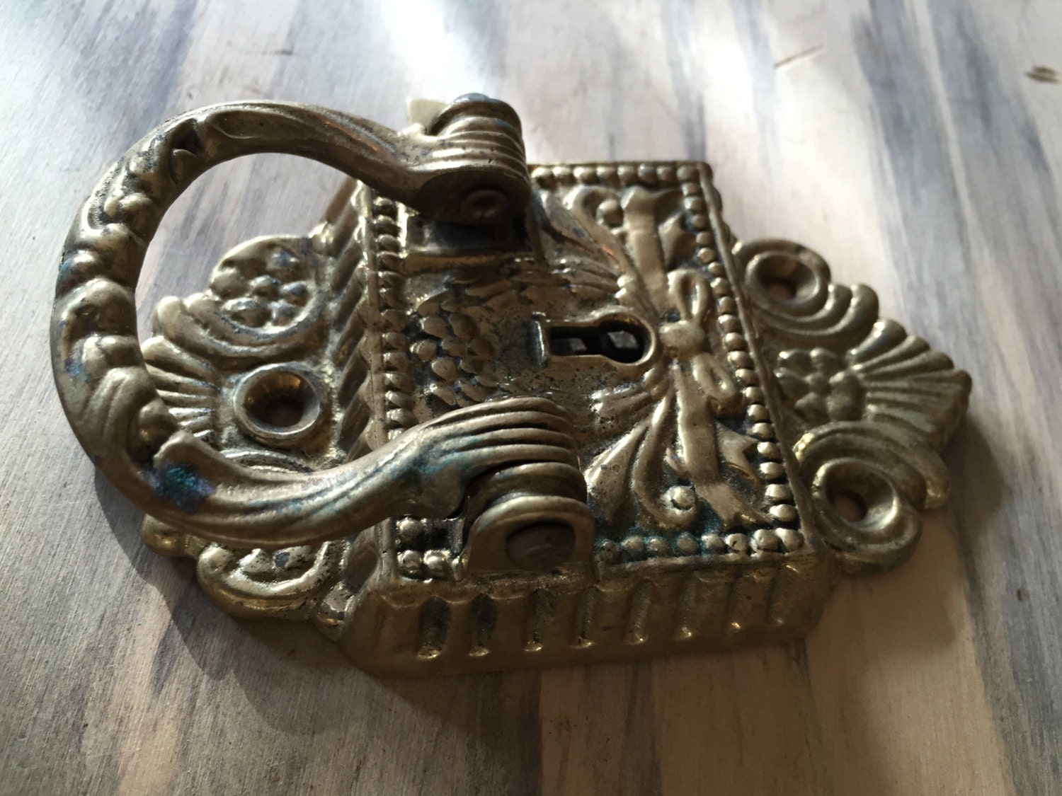 Antique Brass Ice Box Lock – Haute Juice