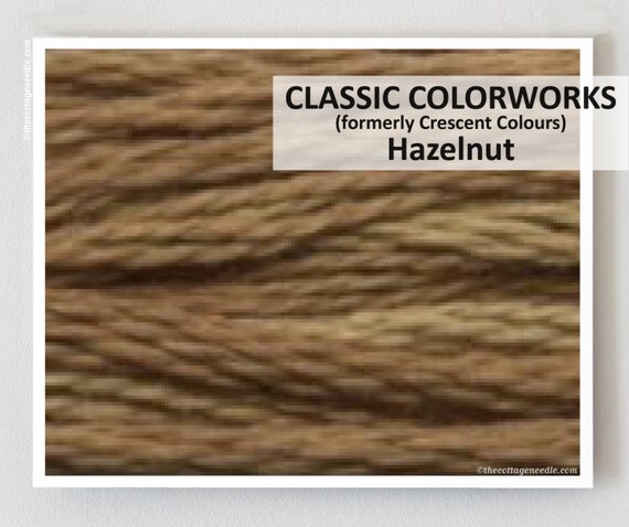 HAZELNUT : Classic Colorworks hand-dyed by thecottageneedle