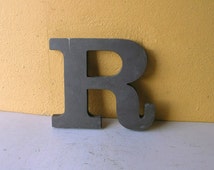 Unique metal letter r related items | Etsy