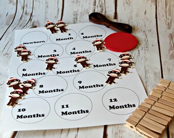 Sock monkey party | Etsy