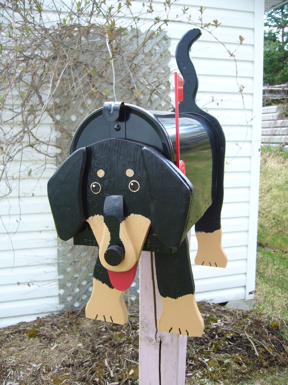 Dog mailboxes Dachshund mailbox