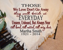 Popular items for sympathy blankets on Etsy