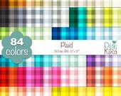 Digital Paper Clip Art Watercolor & Vector Graphics by DigiKika