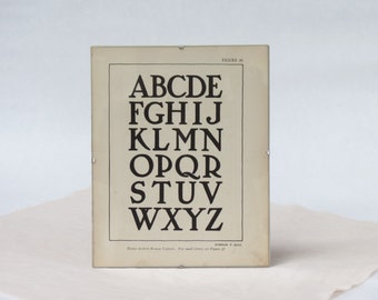 Vintage lettering | Etsy