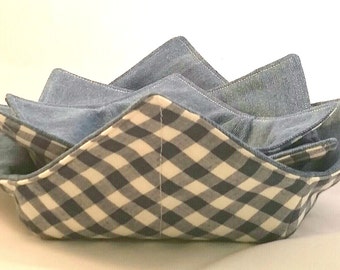 Denim hot pad | Etsy