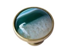 Unique gemstone knobs related items | Etsy