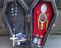 Miniature Vampire Hunting Kit! One of a Kind...