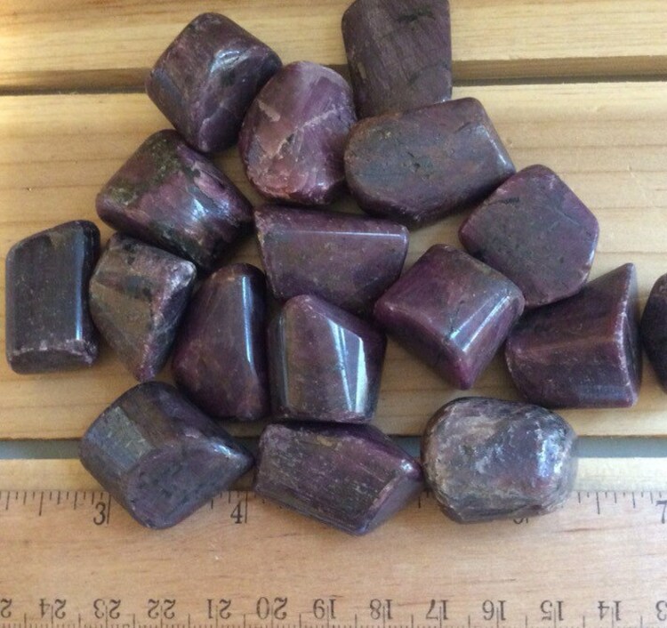 Ruby Healing Stone Energy Stone Healing Crystal by SoulswithHeart