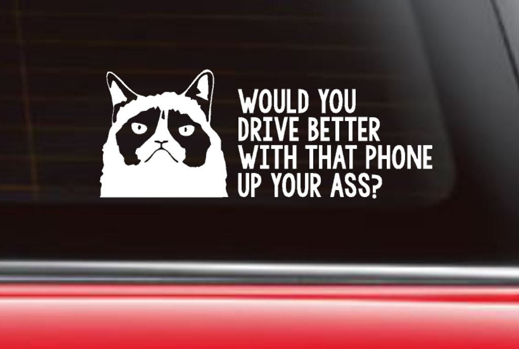 Grumpy Cat Car Decal Funny Car Decal