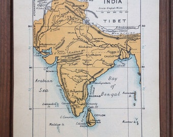 Map Of India From The 1500s Old Map Cartography Old World