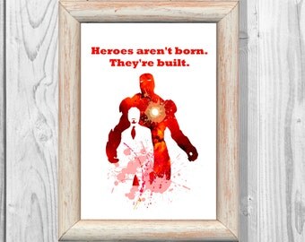 Iron man quote | Etsy
