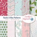 Items similar to Green Digital Paper, Digital Scrapbooking Paper ...
