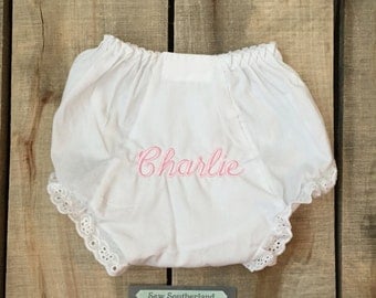 Eyelet diaper cover | Etsy