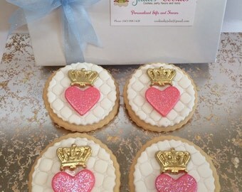 Items similar to RED WHITE and BLUE - Star Cookies - 12 Cookies on Etsy