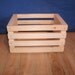5 small wooden crates wood crate wooden storage by BeckyShelves