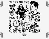 Popular items for justin bieber on Etsy