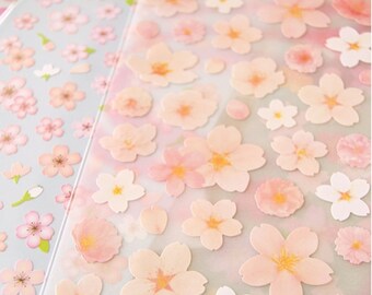 Sakura stickers | Etsy