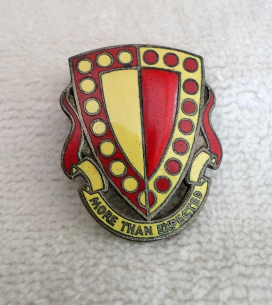 WWII US Army 19th Maintenance Battalion Heraldic Crest