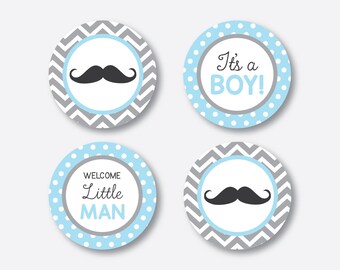 Little man stickers | Etsy