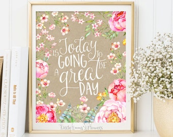 Today is a great day | Etsy