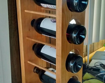 Wooden wine rack | Etsy