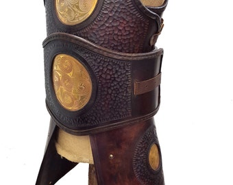 Unique leather armor related items | Etsy