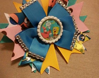 Spongebob bow | Etsy